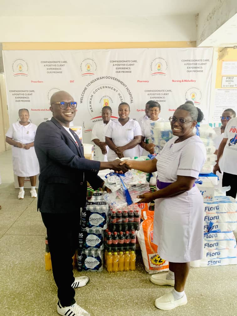 ECG Nsawam District Brings Comfort to Newborns at Nsawam Municipal ...