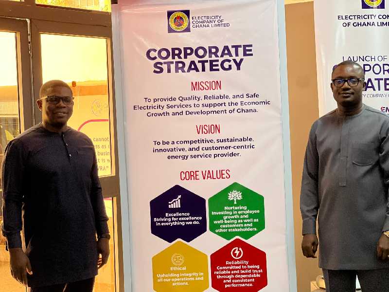 ECG launches 2025–2029 corporate strategy, Minister urges disbrituion ...