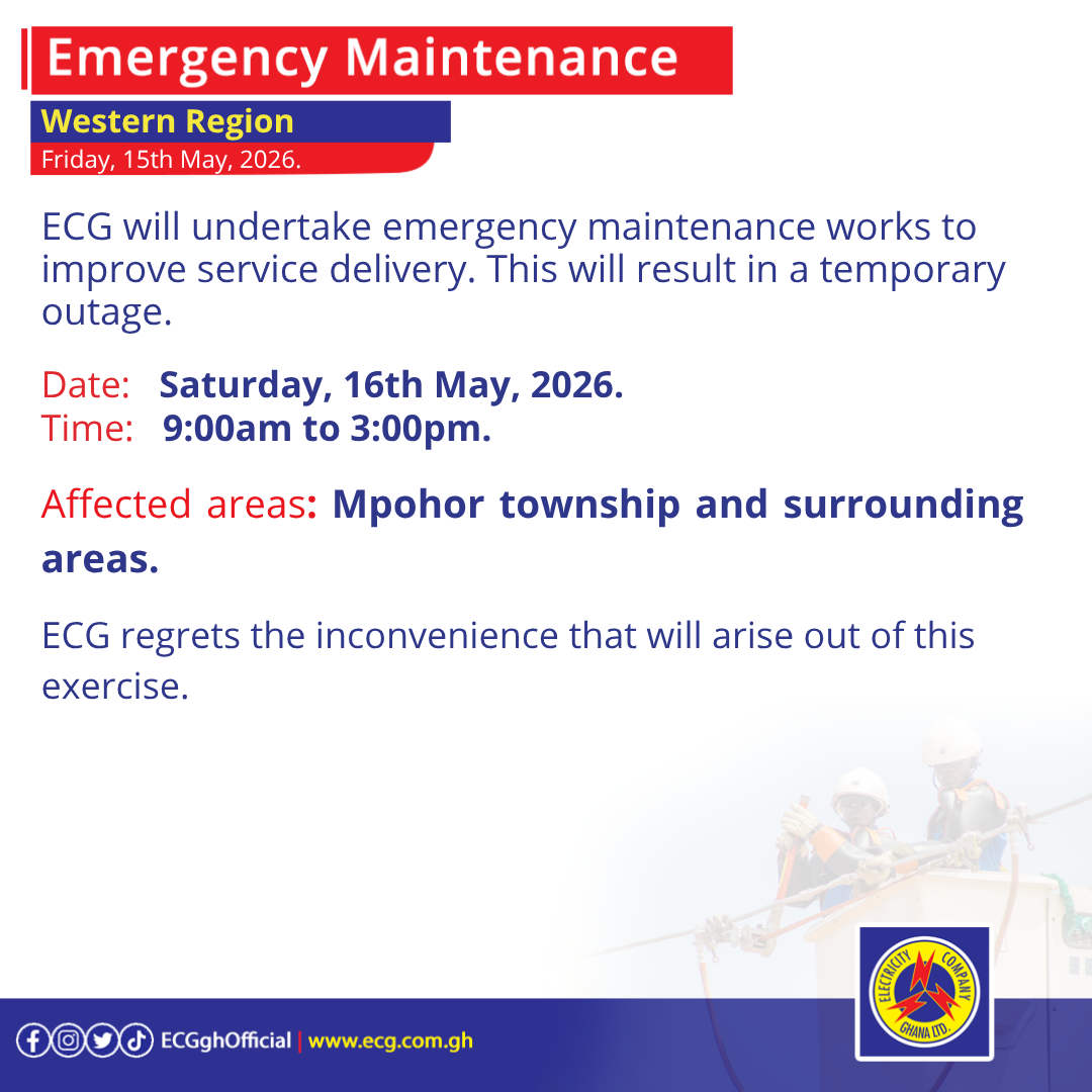 Electricity Company of Ghana Ltd - Current Status - Western